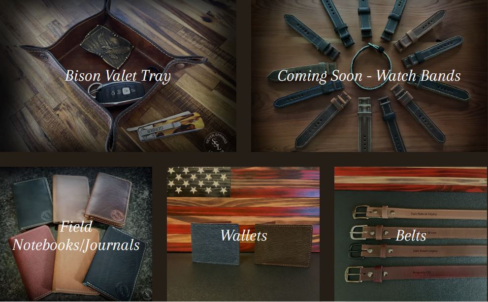 Seven Springs Leather – Seven Spring Leather | Quality Handmade Leather ...